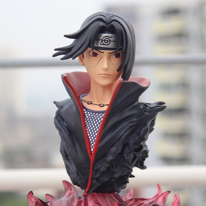 Jual Figure Resin Itachi Uchiha Akatsuki Naruto Shippuden Action Bust ...