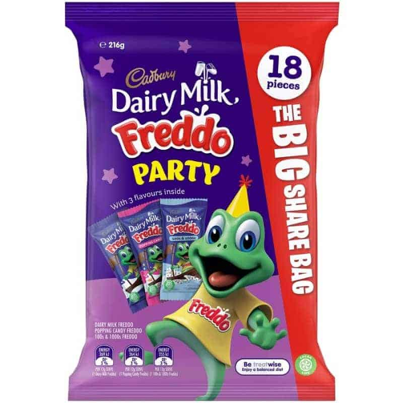 Jual Cadbury Dairy Milk Freddo Party Pack 18 Pack/Cadbury Australia isi ...