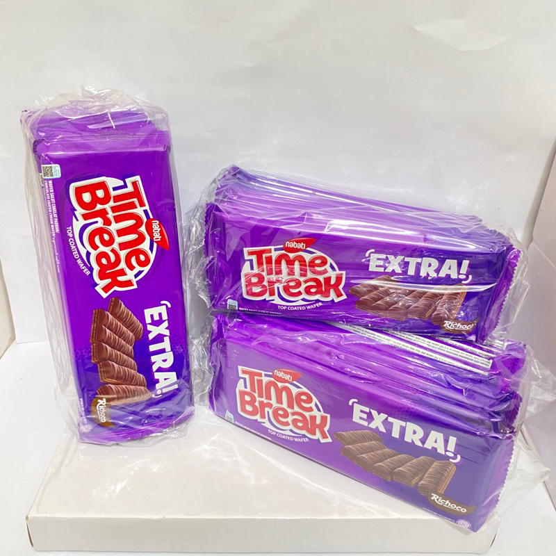 Jual TIME BREAK EXTRA! 36gram Top Coated Wafer Nabati Richoco | Shopee ...
