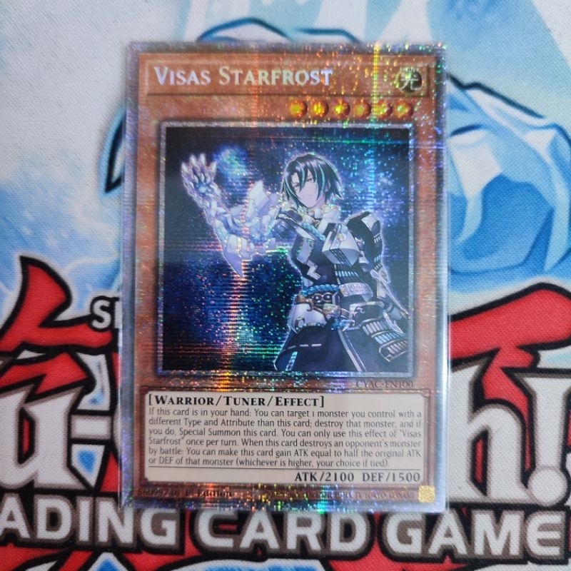 Jual yugioh visas starfrost CYAC starlight rare original | Shopee Indonesia