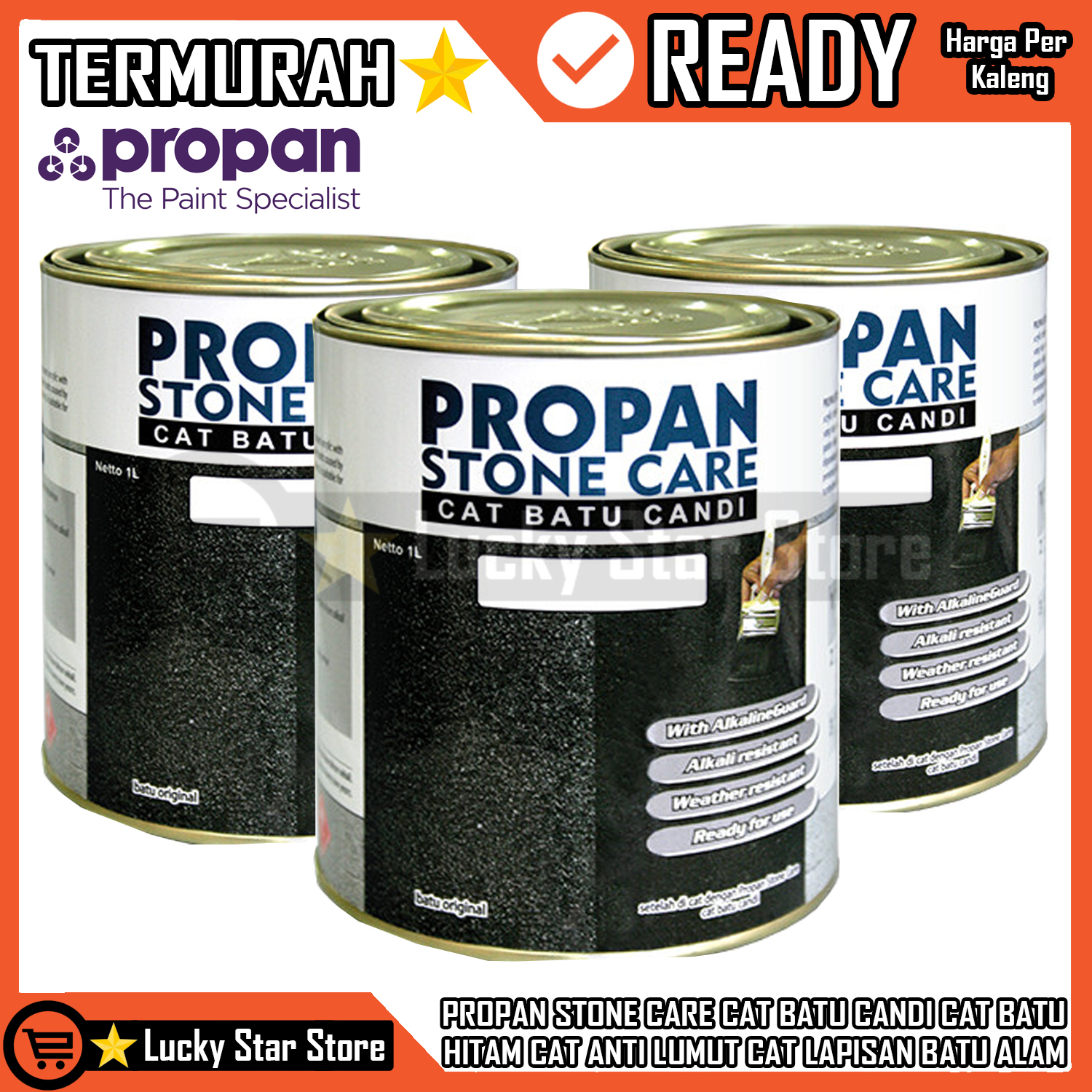 Jual PROPAN STONE CARE CAT BATU CANDI PELAPIS LAPIS DINDING BATU ALAM 1 ...