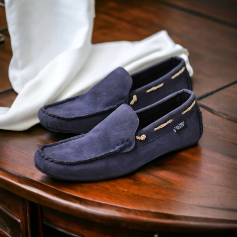 Jual SULTAN FOOTWEAR Sepatu Kasual Pria Slip On Slop Loafers Casual ...