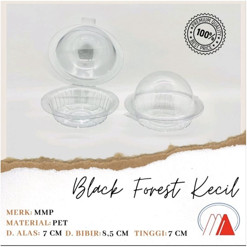 Jual Mika Black Forest blackforest kecil mika puding bento kue tart 50 ...