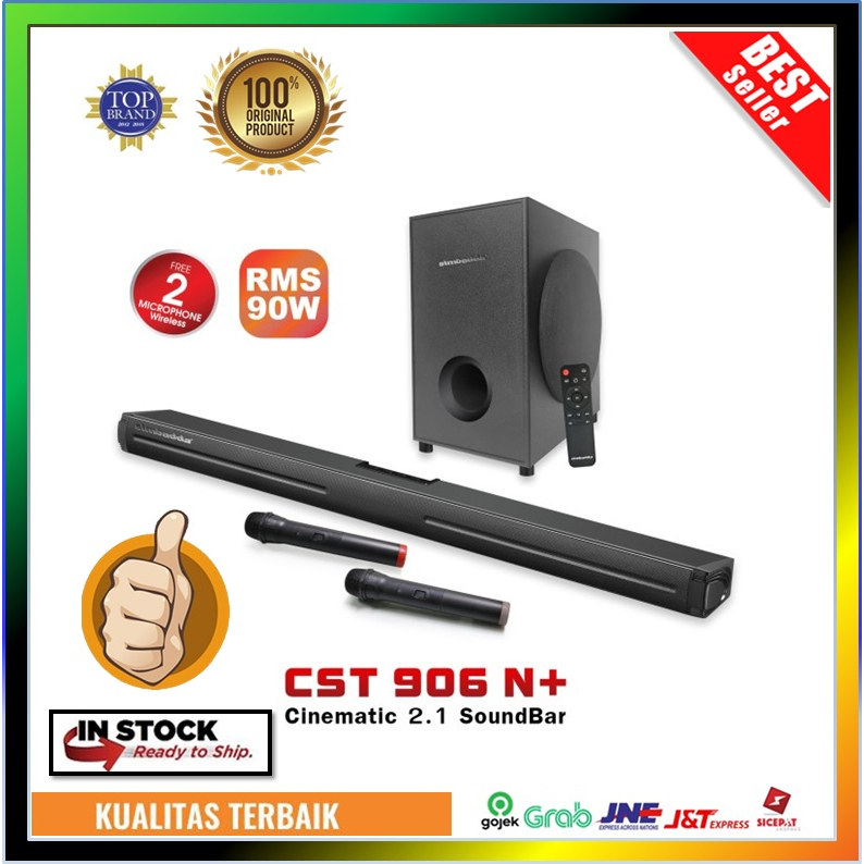 Jual Simbadda CST 906N+ Soundbar TV Wireless Bluetooth Home Theater ...