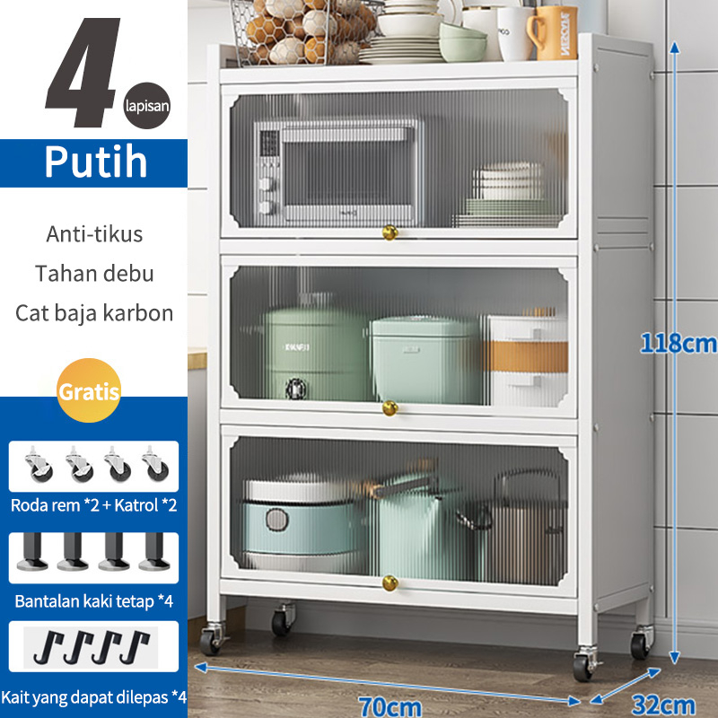 Jual Rak Dapur Rak Penyimpanan Dapur Rak Oven Rak Bumbu Dapur dengan ...