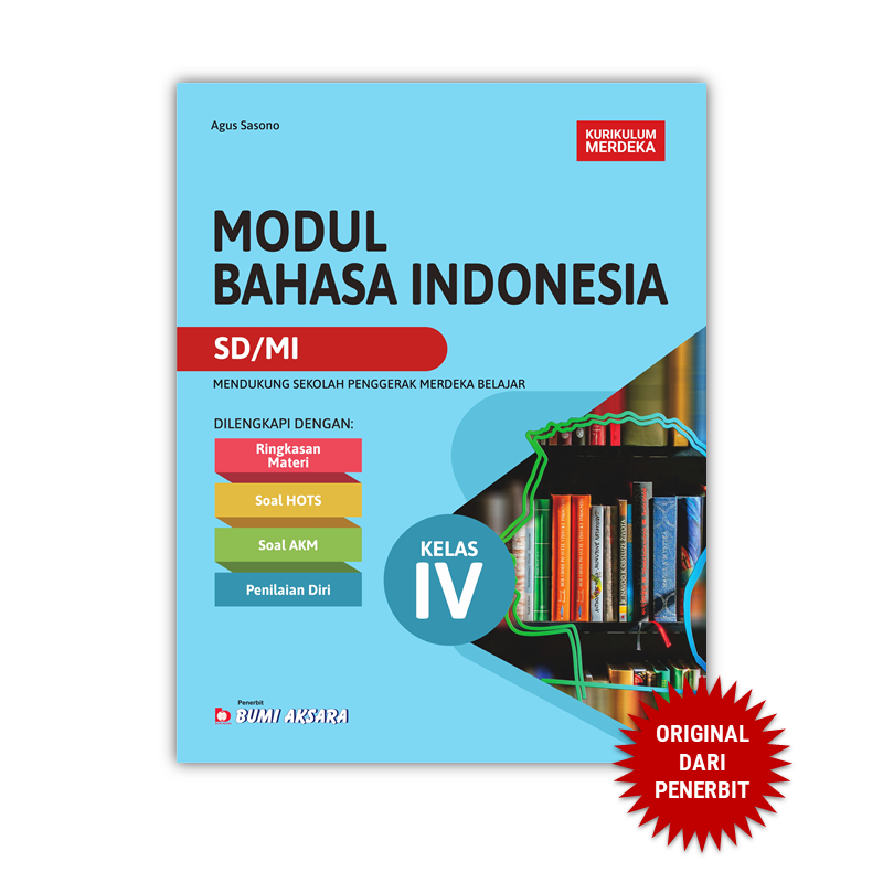 Jual Modul Bahasa Indonesia Kelas IV SD MI Kurikulum Merdeka Bumi ...