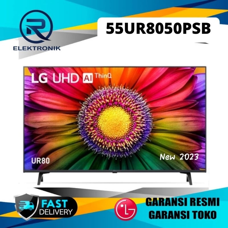 Jual SMART TV LG 55UR8050PSB 55 INCH 4K UHD DIGITAL TV 55UR8050 ...