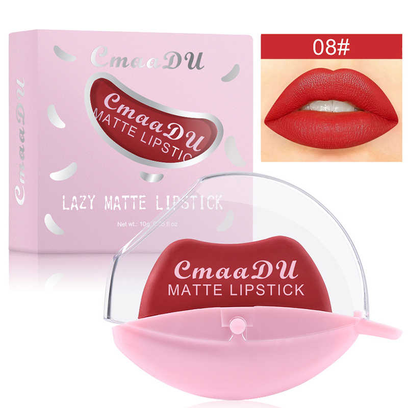 Jual [COD]Lazy Lips Velvet Matte Lipstick Dragon Ranee Lipstick Bentuk ...