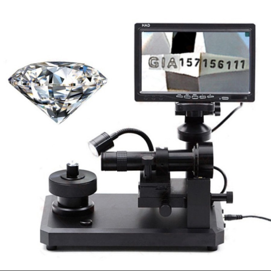 Jual DIAMOND WAISTLINE VIDEO MICROSCOPE 30X-110X JEWELRY DETECTION ...