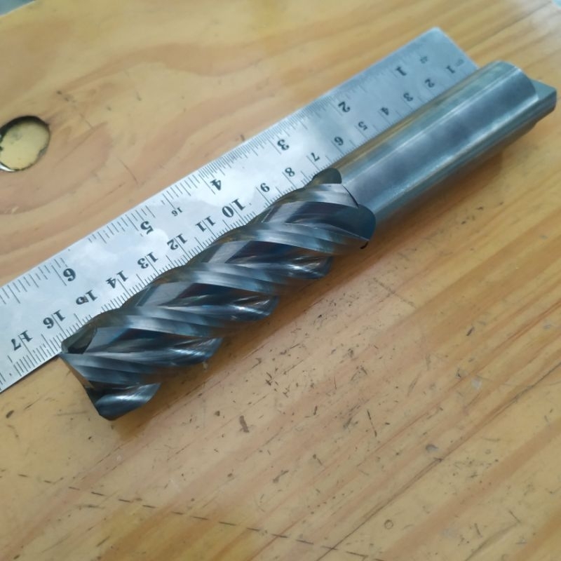 Jual Endmill carbide 25 4f mata bor Milling 25mm 4flute bor fais 25×160 ...