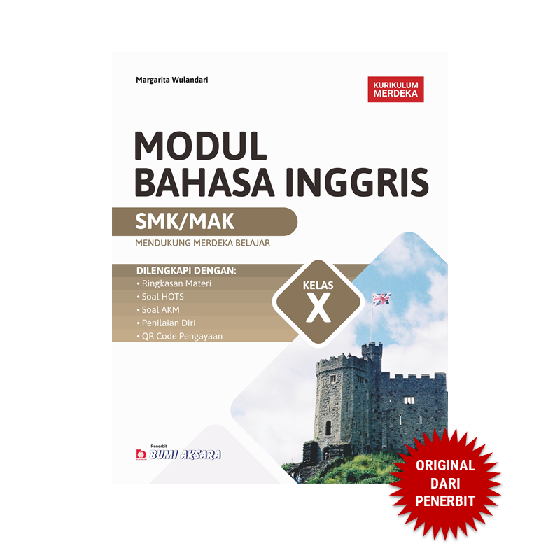 Jual Modul Bahasa Inggris Kelas X SMK MAK Kurikulum Merdeka Bumi Aksara ...