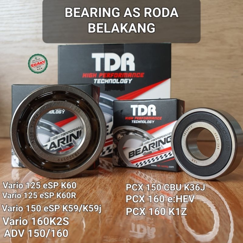 Jual BEARING AS RODA BELAKANG PCX 150/PCX 160/ADV 150/ADV 160/VARIO 125 ...