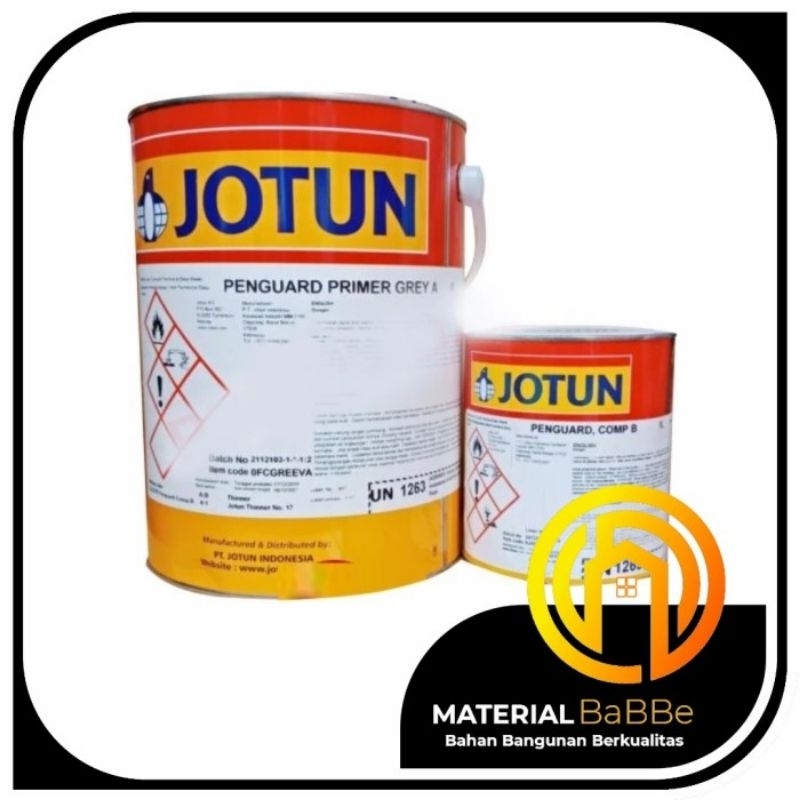 Jual Jotun Penguard Primer Grey Kemasan 5 Liter 2 Komponen | Cat Epoxy Primer | Shopee Indonesia
