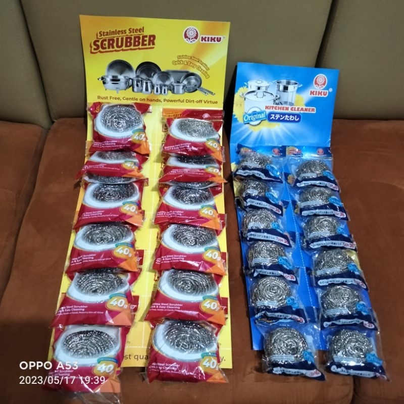 Jual Sabut cuci piring Stainless Steel,Kawat Serabut anti karat,spon ...