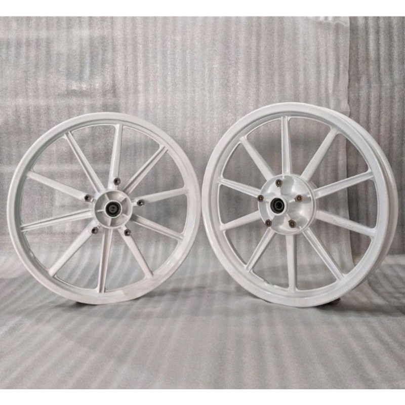 Jual Velg vrossi palang 10 mxking vixion new putih gold hitam | Shopee ...