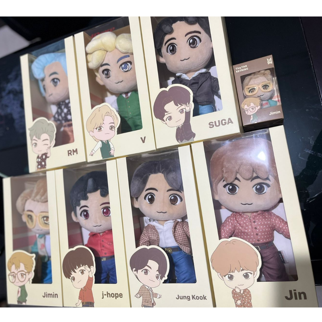 Jual BTS TinyTan Official Plush Toy Doll BTS DYNAMITE ORI (Tidak ORI boleh retur) | Shopee Indonesia