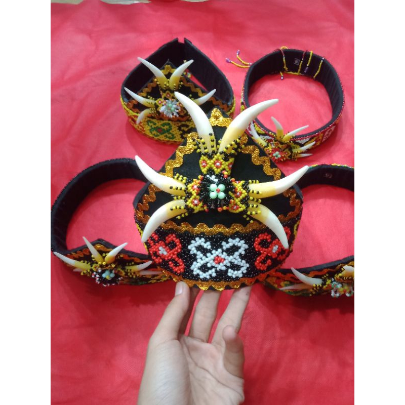 Jual TOPI ADAT DAYAK KHAS KALIMANTAN | Shopee Indonesia