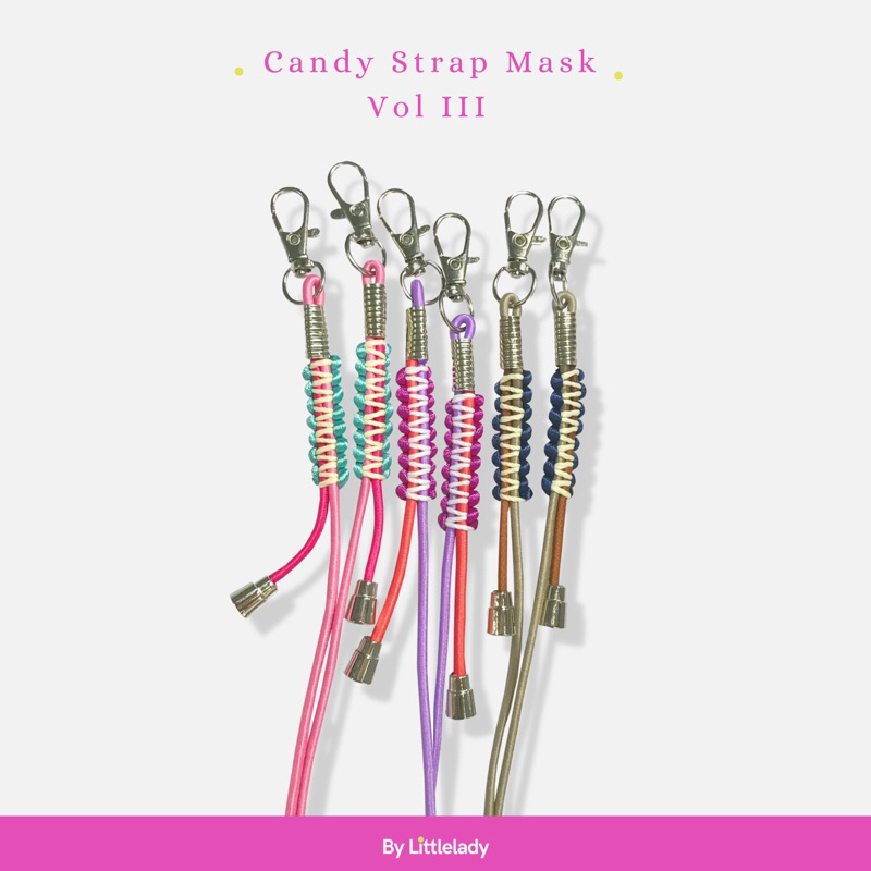 Jual Candy Strap Mask Vol 3 | Strap masker | Strap mask 2in1 ...