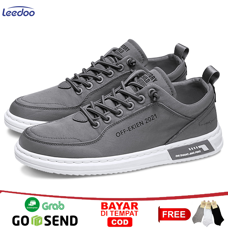 Jual Leedoo Sepatu Pria Sport Running Shoes Sepatu Sneakers Pria Casual Fashion Kerja MC112 ...