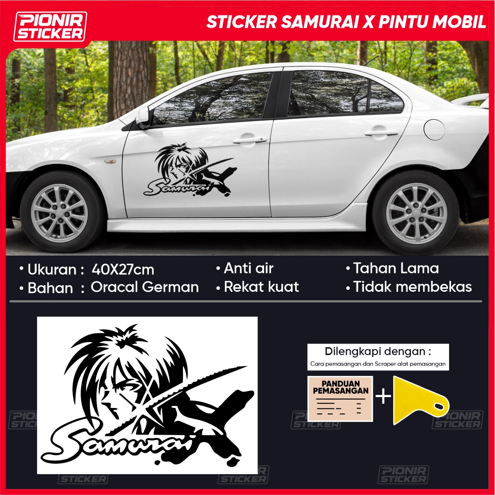 Jual cutting sticker body mobil samurai x Mobil Honda Toyota Suzuki ...