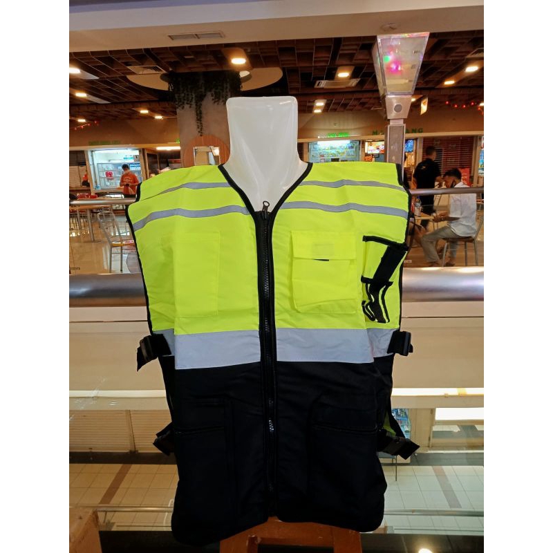Jual SAFETY VEST CUSTOM / ROMPI SAFETY / ROMPI KERJA PROYEK/ROMPI ...