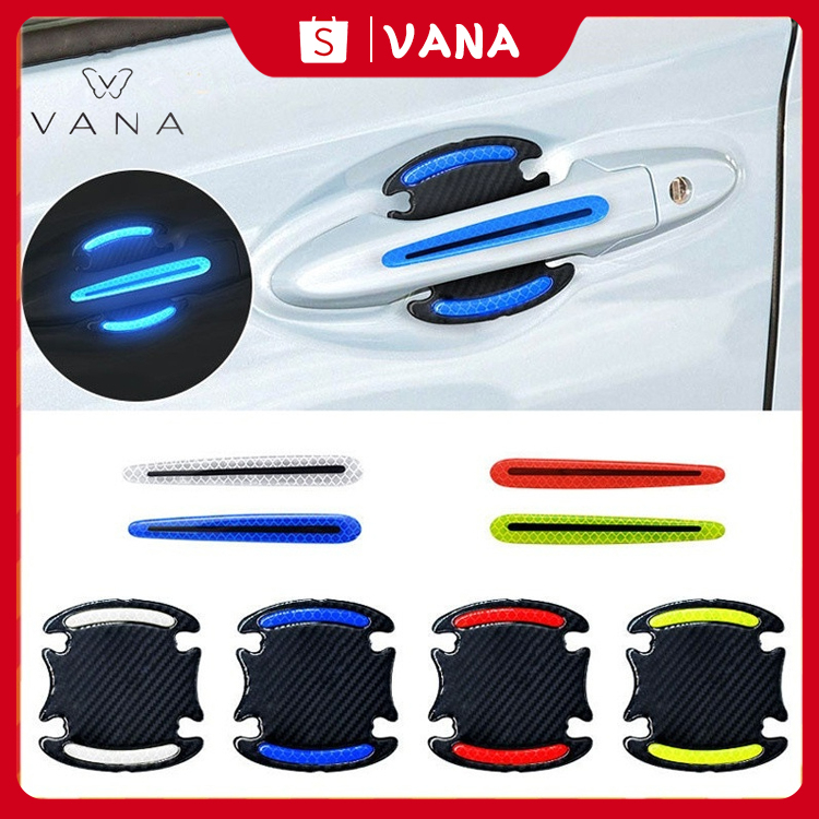 Jual Stiker Reflektor Pintu Mobil Sticker Reflective Gagang Pintu Mobil ...