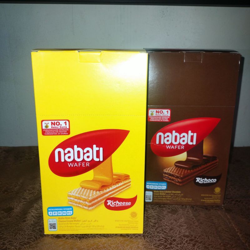 Jual Nabati Wafer 1 Pak isi 20 pcs | Shopee Indonesia