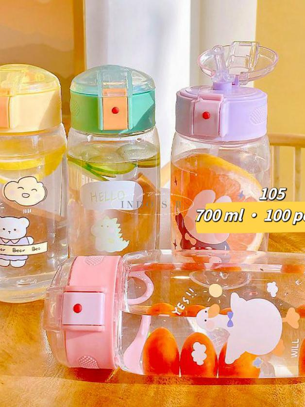 Jual BOTOL MINUM KARTUN 105 • KAPASITAS 700ML | Shopee Indonesia