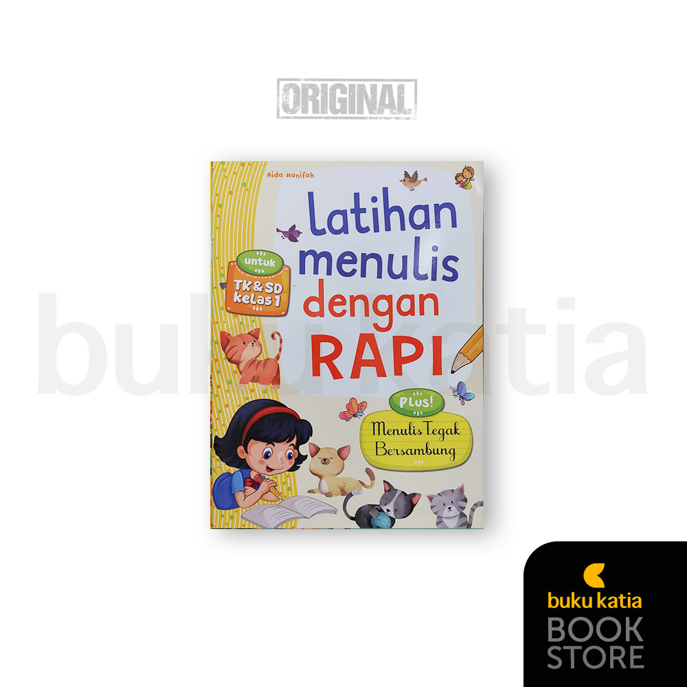 Jual LATIHAN MENULIS DENGAN RAPI; LATIHAN MENULIS TEGAK BERSAMBUNG ...