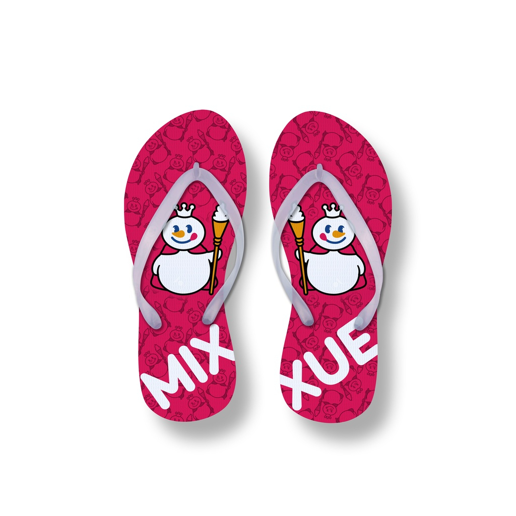 Jual Sendal Jepit Mixue / Sandal Raja Es Mixue / Sendal Viral Mixue ...