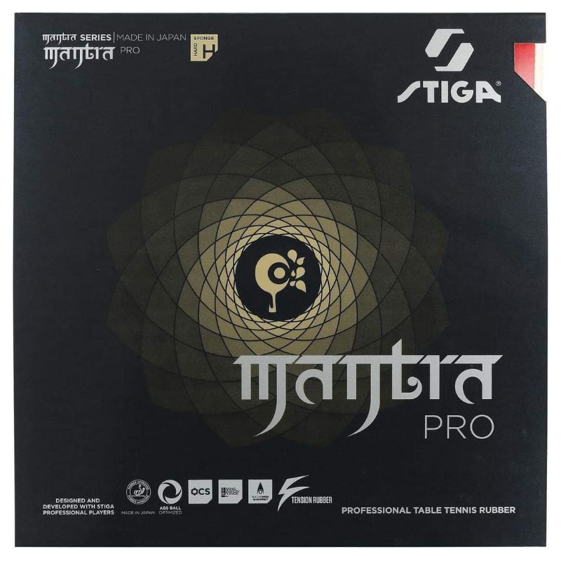 Jual ORIGINAL STIGA MANTRA PRO H Karet Rubber Bat Bet Ping Pong Tenis ...
