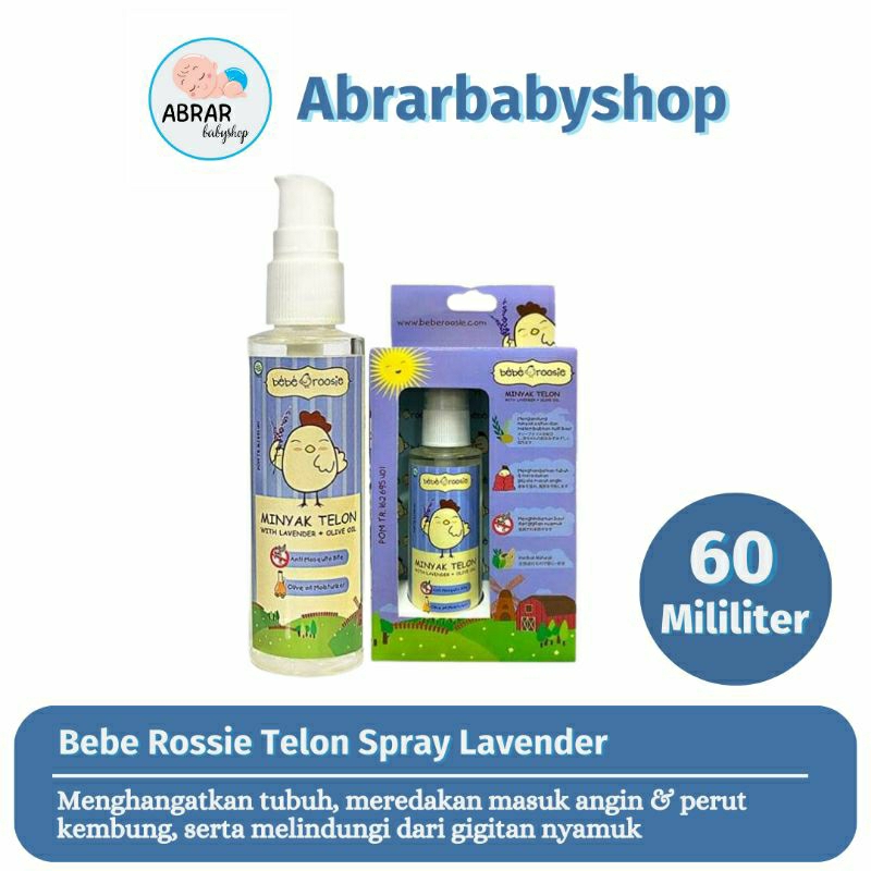 Jual Bebe Rossie Minyak Telon Spray | Shopee Indonesia