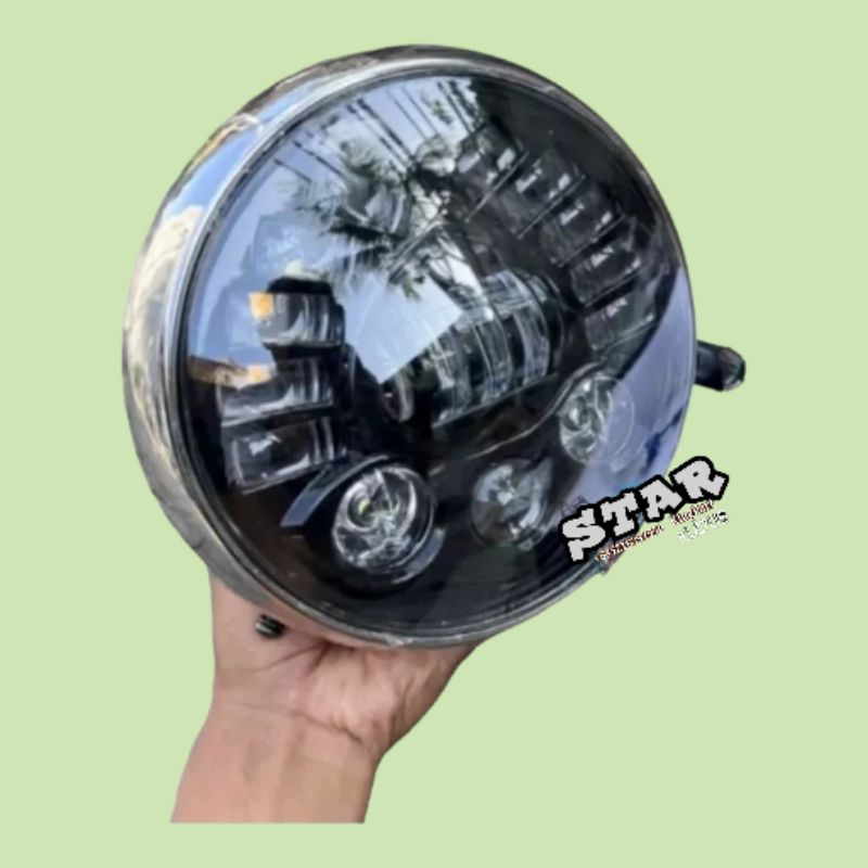 Jual Lampu Depan Reflektor Daymaker Ninja SS R HeadLamp Copy Set ...