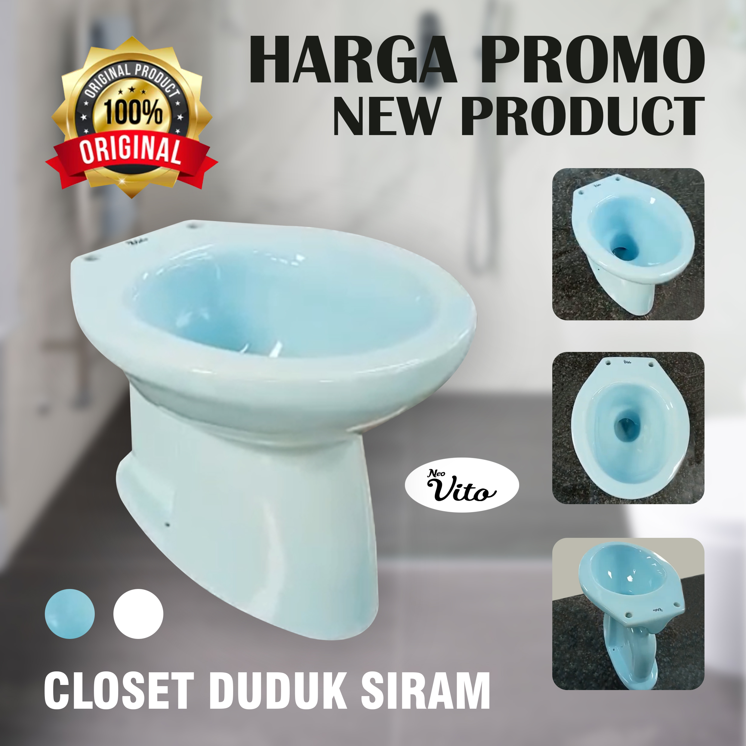 Jual CLOSET DUDUK SIRAM CLOSET DUDUK KAMAR MANDI | Shopee Indonesia