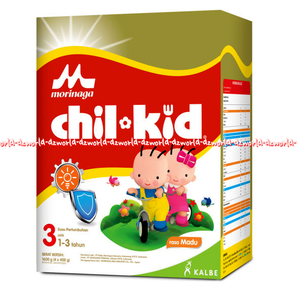 Jual Morinaga 1600gr Chil Kid 3 Rasa Madu Chilkids Chil-kid Honey Susu ...