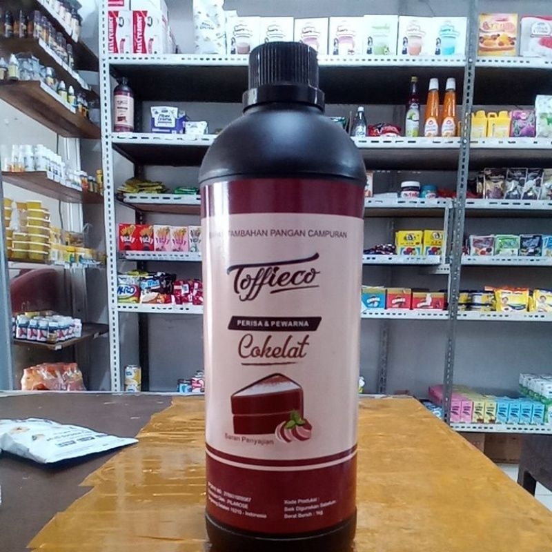Jual toffieco perisa&pewarna coklat 1kg | Shopee Indonesia