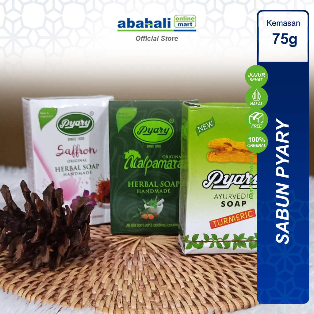Jual Sabun Arab Pyary Original Dari Bahan Herbal Kunyit Alami | Shopee ...