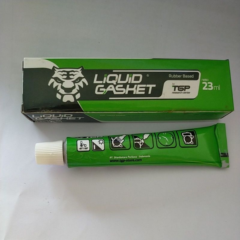 Jual Lem Paking Liquid Gasket Rubber Based TGP 23ml | Shopee Indonesia