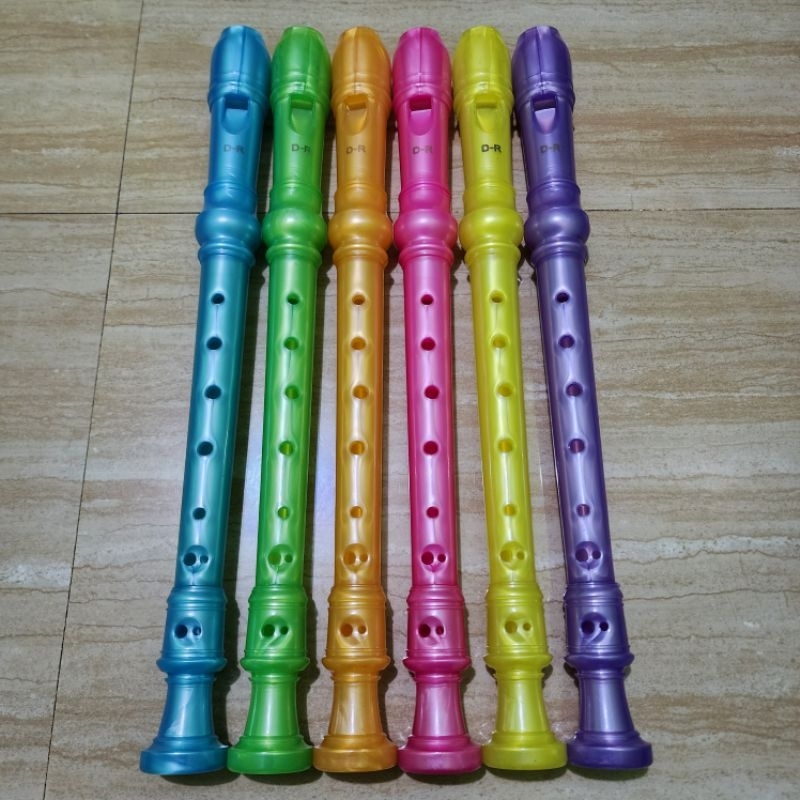 Jual Seruling / Suling / Flute / Recorder merk DR / D-R Warna Warni ...