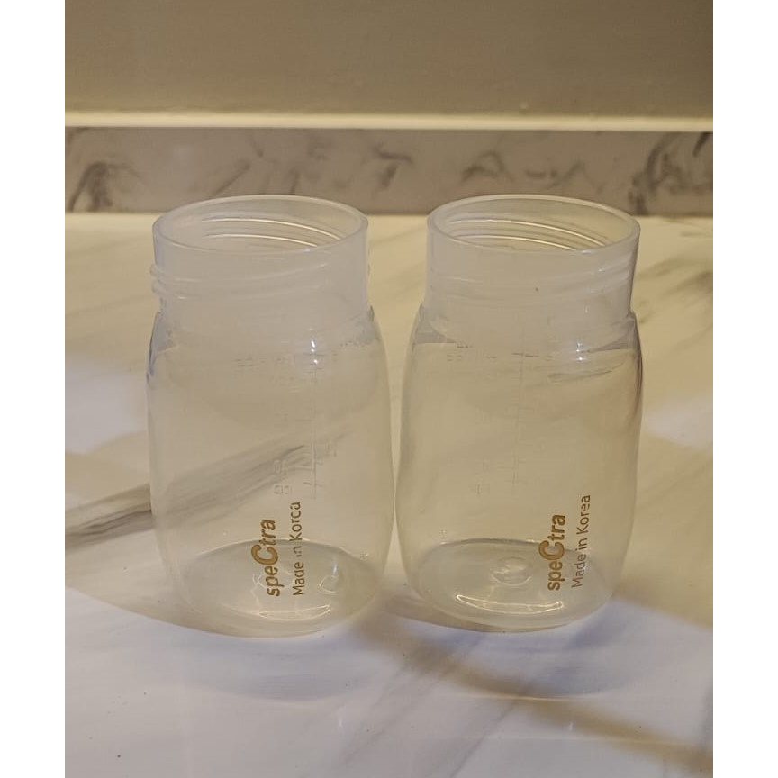 Jual Preloved - Spectra Botol ASI / Botol Simpan Asi 160ml (2 Botol) | Shopee Indonesia