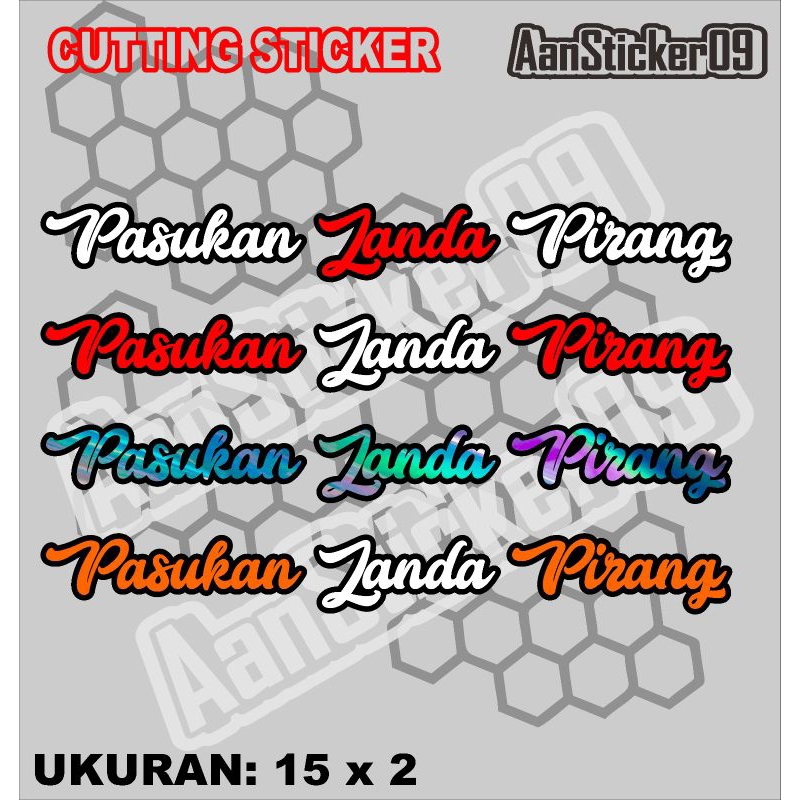 Jual stiker pemburu janda pirang stiker cutting lg viral | Shopee Indonesia