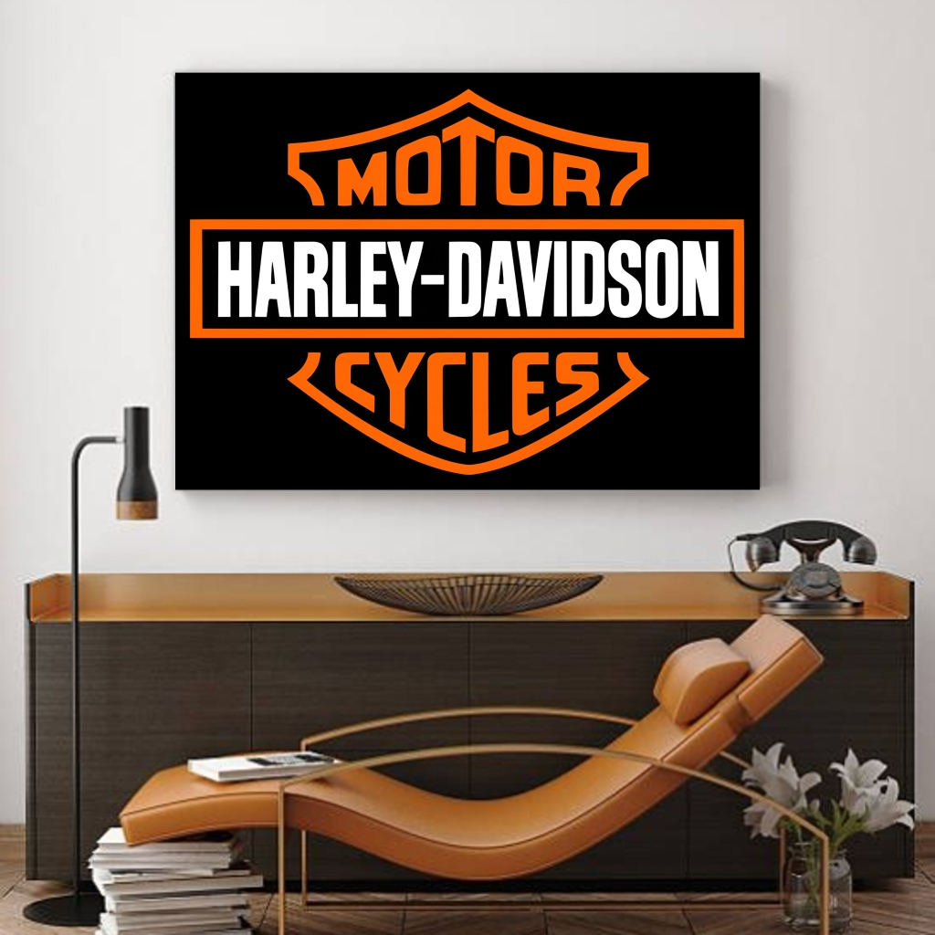 Jual arcamas - Hiasan dinding motor size B2- 50x70 cm Poster harley ...