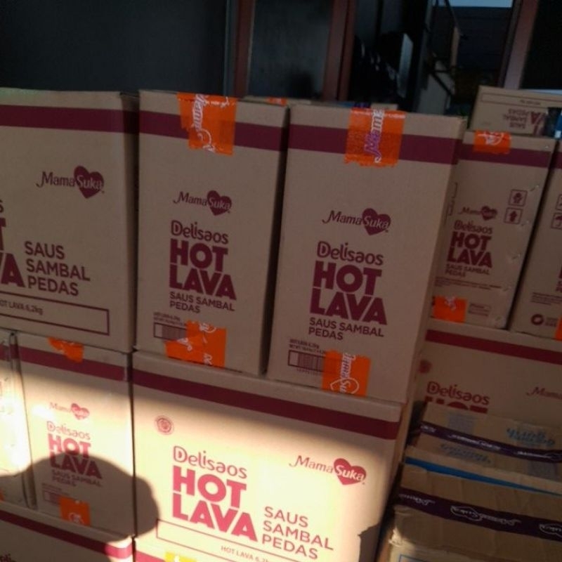 Jual Mamasuka Hot Lava 6.2kg Volcano 6.2 (DOS-CARTON) | Shopee Indonesia