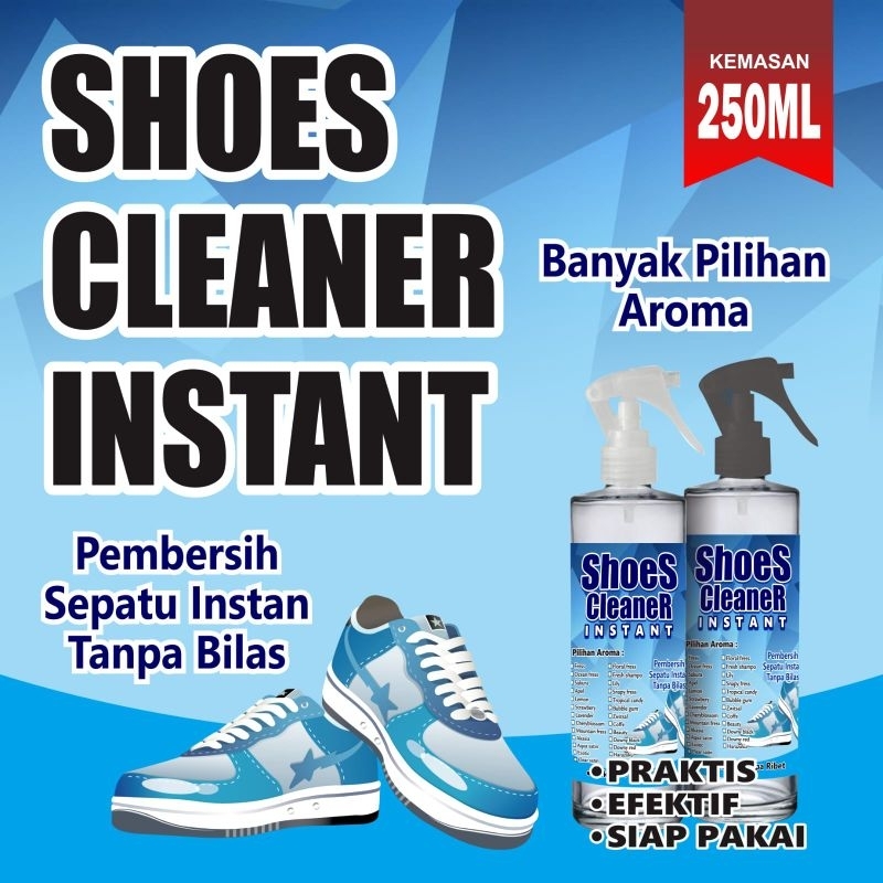 Jual Pembersih Sepatu Instant / Shoes Instant Cleaner aneka aroma wangi ...