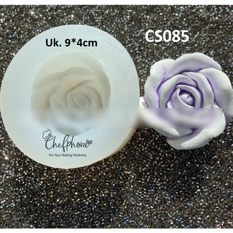 Jual Silikon Bunga 3D Mawar Rose Peony Cetakan Silicone Fondant Pudding ...