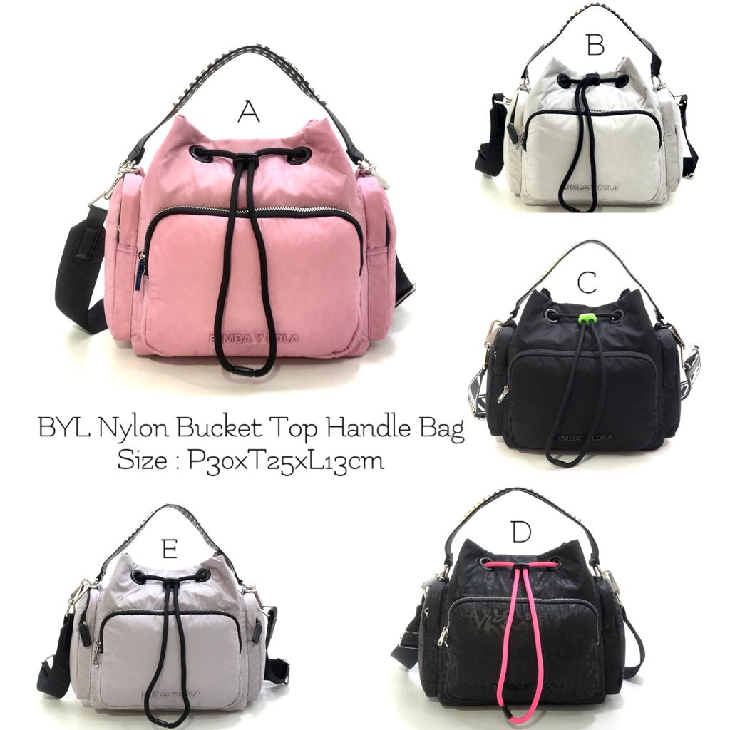Jual Tas Bem Bi Nylon Bucket Top Handle Bag | Shopee Indonesia
