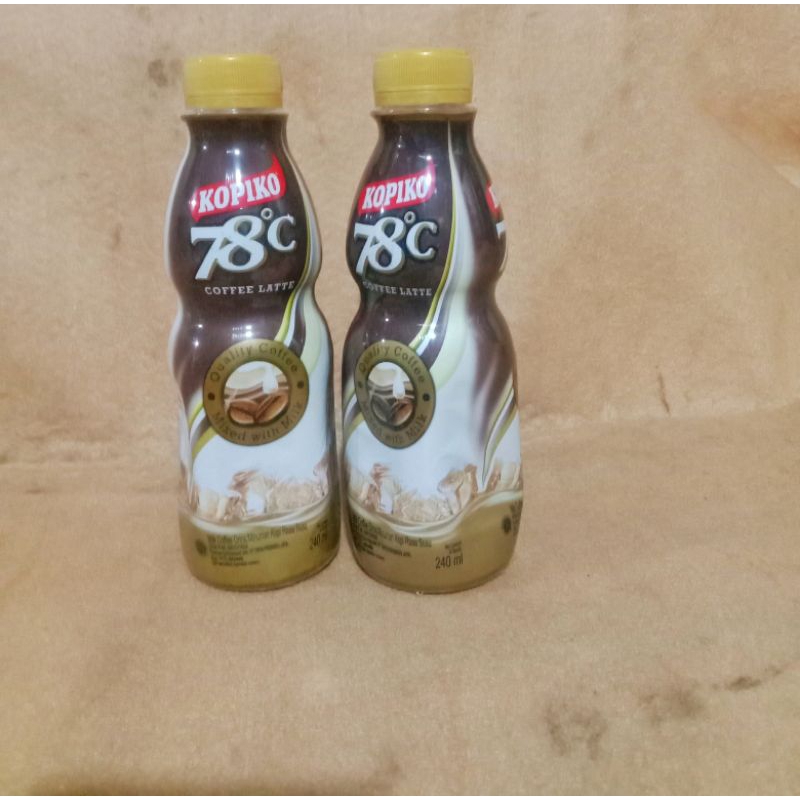 Jual KOPIKO 78C COFFE LATTE QUARTET 250ML | Shopee Indonesia