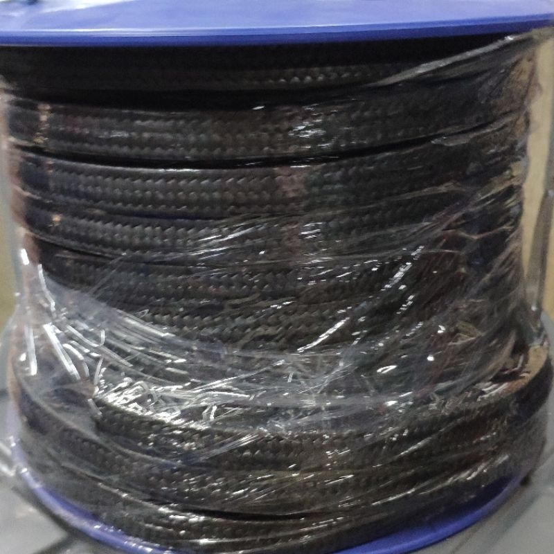 Jual Gland Packing Pure Graphite Wire 3/8 inch (10mm x 10mm) Per roll ...