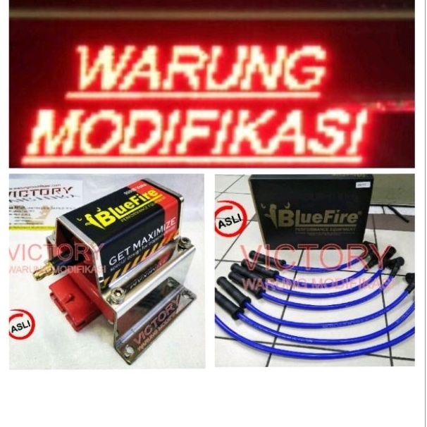 Jual ignition koil coil kabel busi hartop cj7 bluefire original ...