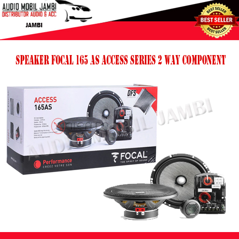 Jual SPEAKER FOCAL 165 AS ACCESS SERIES FRANCE 2 WAY COMPONENT SPEAKER | Shopee Indonesia